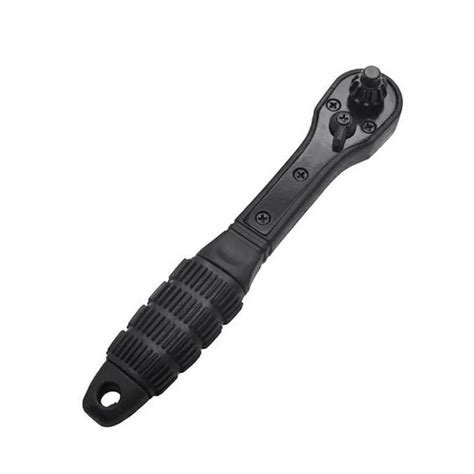 2 In 1 Drill Chuck Ratchet Dual Head Spanner Key Tool Accessory For