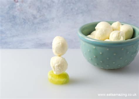 Easy Mozzarella Cheese Snowman Snack Recipe Eats Amazing