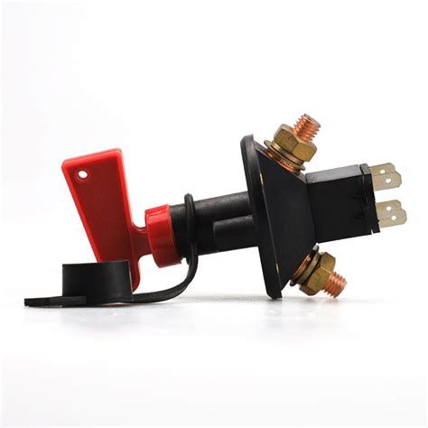 Universal 1224v 4 Terminals Battery Isolator Master Power Isolator Cut