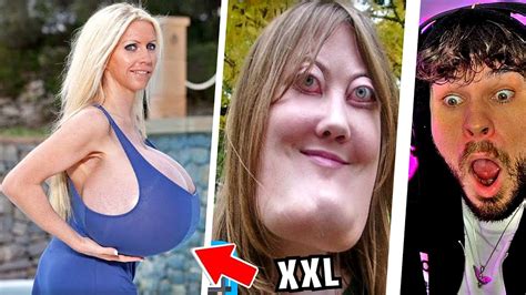 10 Frauen Mit Riesigen Körperteilen Youtube