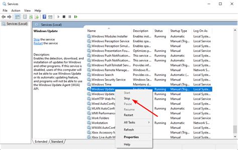 Windows Update Service Not Running Solved