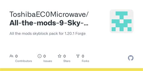 Github Toshibaec Microwave All The Mods Sky Microwave All The Mods Skyblock Pack For