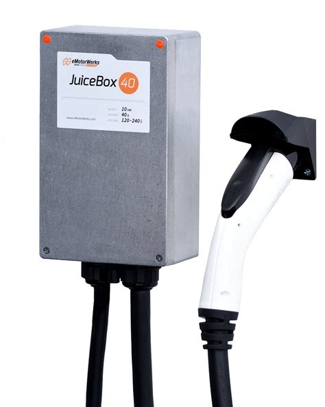Juicebox 40a Ev Charger Home Level 2 Electric Vehicle Charging