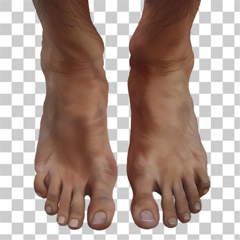 Premium Psd Closeup Of Persons Bare Feet