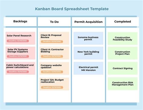 Simple Kanban Template Edit Online Download Example Template Net