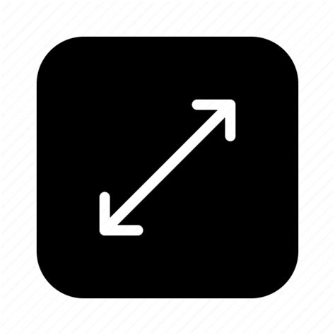 Arrow Arrows Direction Fullscreen Move Thin Upscale Icon Download On Iconfinder
