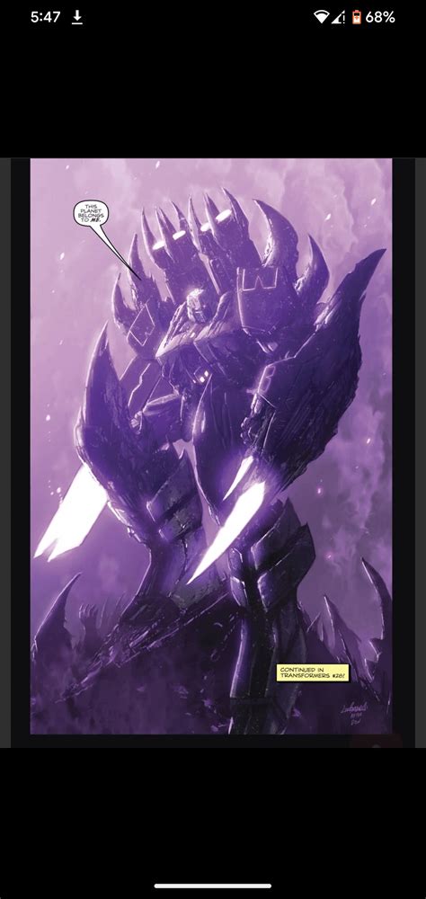 Megatron Issue 26 Goes Insanely Hard Ngl Rhardimages