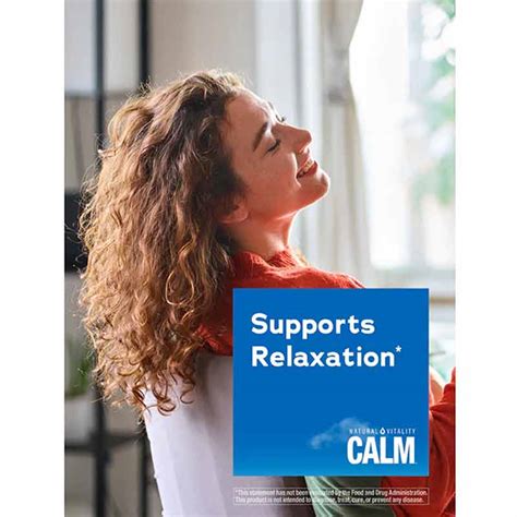 Natural Calm Natural Vitality Professional Supplement Center