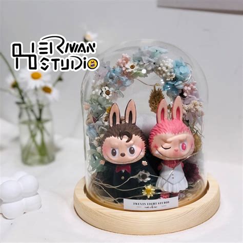 【展示賣場⚠️勿下單】改娃系列 Labubu 拉布布 婚禮系列 花鐘華麗版 蝦皮購物