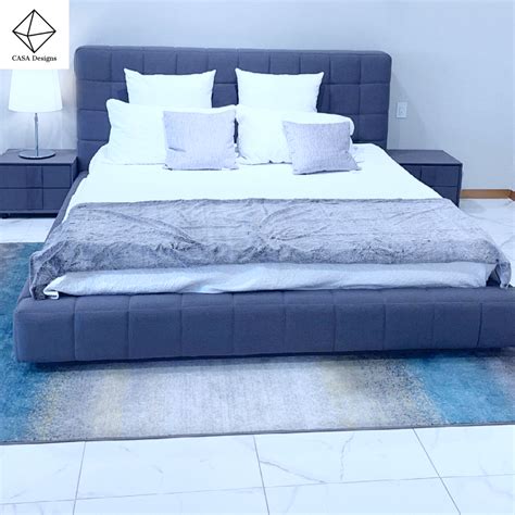 Houston Bed With Two Side Tables Casa Designs