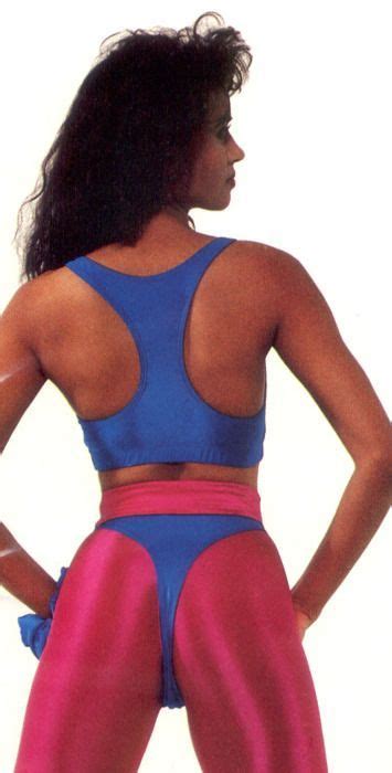 1980s Aerobics Outfit 1980s Spandex 80s Sports Bra Spandex Ass
