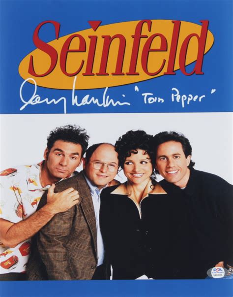 Larry Hankin Signed Seinfeld 11x14 Photo Inscribed Tom Pepper Psa Coa Pristine Auction