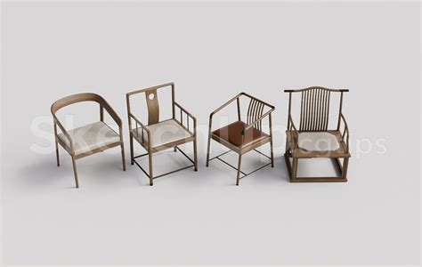 19026 Free Sketchup Chair Model Download