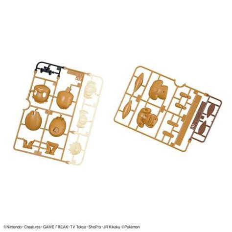 Eevee Pokémon Plamo Plastic Model No04 Collection Quick Authentic Japanese Pokémon Model