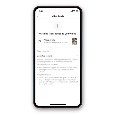 Tiktok Starts Showing Warnings On Videos That Contain Unverified