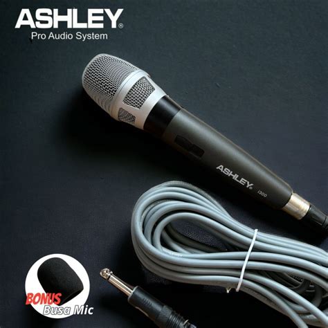 Jual Mic Microphone Dynamic Ashley I300 Resmi Panjang Kabel 5 Meter Kab Bogor Gadget Flow