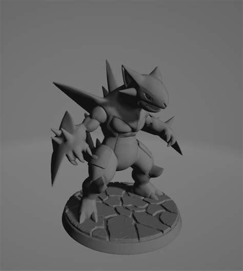 🐉 Pokemon Garchomp・archivo Stl Para Impresión 3d・cults