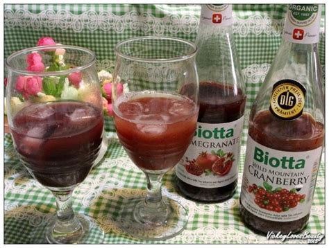 【果汁推薦】 Biotta百奧維他～有機果汁組：有機蔓越莓汁 有機紅石榴汁 Vickey Loves Beauty部落格