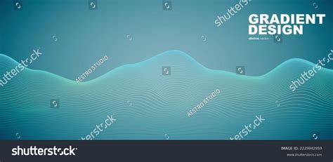 Abstract Vibrant Gradient Background Vector Futuristic Stock Vector Royalty Free 2229942959