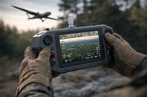 Ares 8s Ultra Compact Ground Control Station For Mobile Unmanned