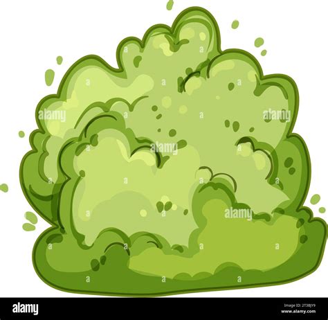 Shaped Shrub Clipped Bush Stock Vector Images Alamy