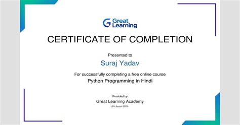 suraj yadav on linkedin python greatlearning programming