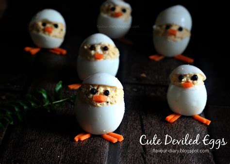 Flavour Diary Cute Deviled Eggs