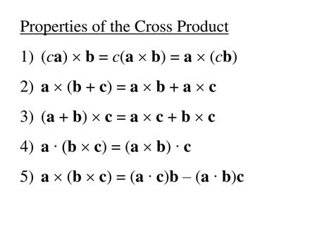 Ppt Exploring Cross Product In Vector Algebra Powerpoint Presentation