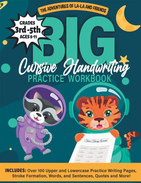 Big Cursive Writing Practice Workbook By Lynn Page Goodreads