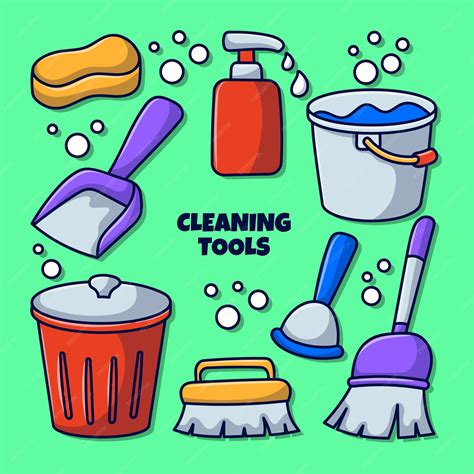 Cleaning Tools Clip Art