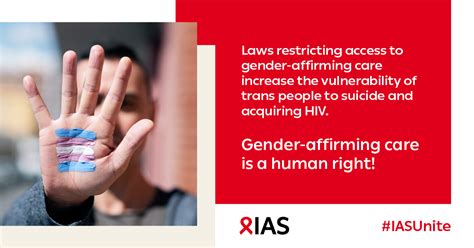 Ias Statement Extend Gender Affirming Care To All International Aids