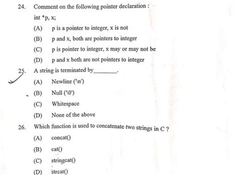 24 Comment On The Following Pointer Declaration Int Pxa P Is A