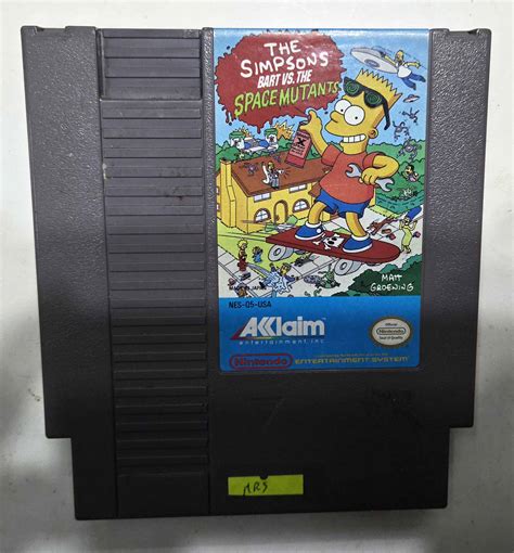 The Simpsons Bart Vs The Space Mutants Nintendo Nes Museum Games