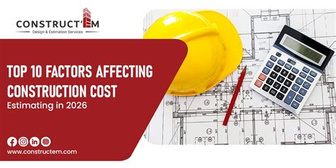 Top 10 Factors Affecting Construction Cost Estimating In 2026