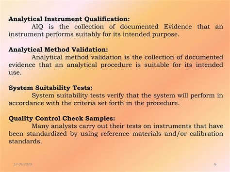 Qualification Of Analytical Instrument Of Ftir Pptx