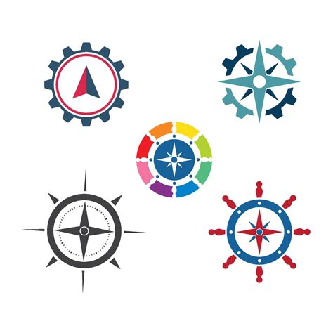 Compass Logo Tempate Ilustration 54410097 Vector Art At Vecteezy