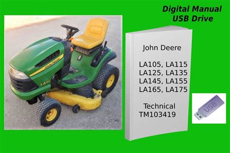 John Deere La105 La115 La125 La135 La145 La155 La165 La175 Manual See