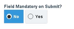 Field Setting Options