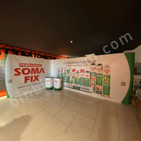 Örümcek Stand L Köşe 3x6mt L Örümcek Stand Binbirbasım