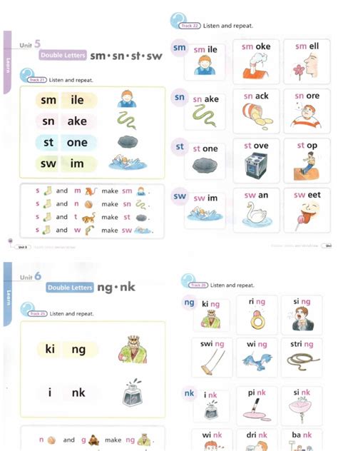Phonics Sm Sn St Sw Pdf