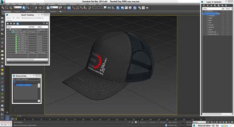 Baseball Cap 3dmi 3d Model 39 3ds Blend C4d Fbx Max Ma Lxo