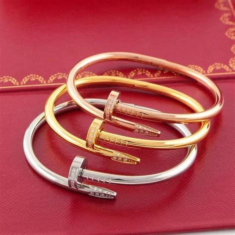 Fashion Bangle Bracelet Withno Diamond Nail Bangle For Coupleno Box