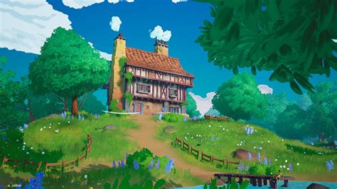 First Environment Piece Completed — Polycount