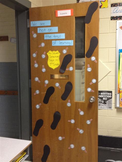 Ms Ausbons Detective Class Theme Detective Door Decorations