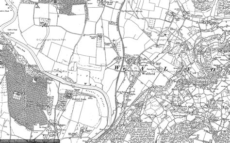 Historic Ordnance Survey Map Of Walford 1887 1903