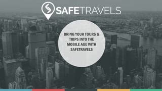 Safe Travels App Pdf