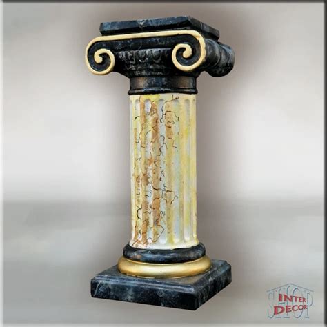 SÄule DekosÄule BlumensÄule Antike Podest Griechische Marmor Optik Stuckgips Eur 151 80