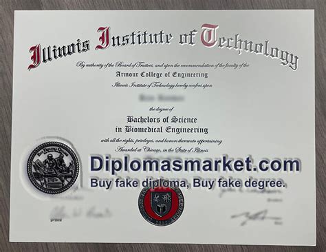 Illinois Tech Diploma Where To Buy Illinois Tech Fake Degree