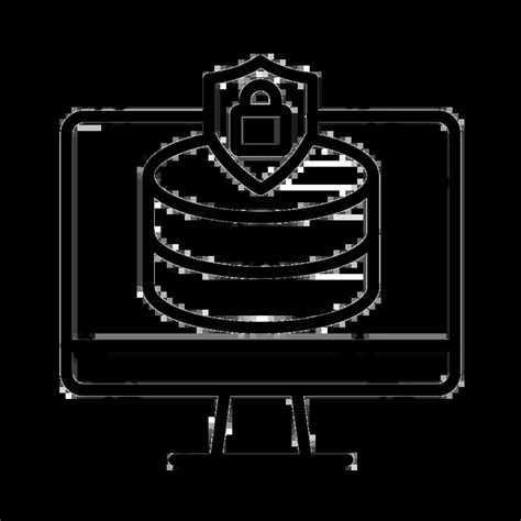 Database Icon Line Vector Png Images Ai Free Download Pikbest