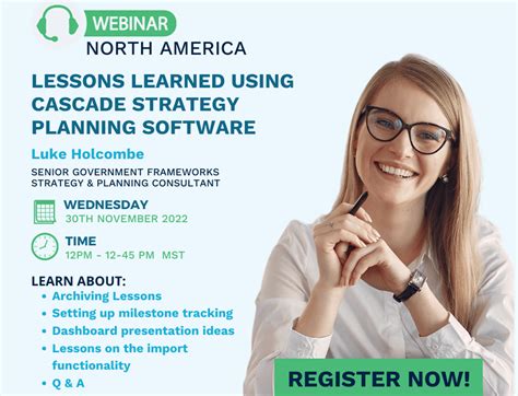 Lessons Learned Using Cascade Strategy Planning Software Webinar